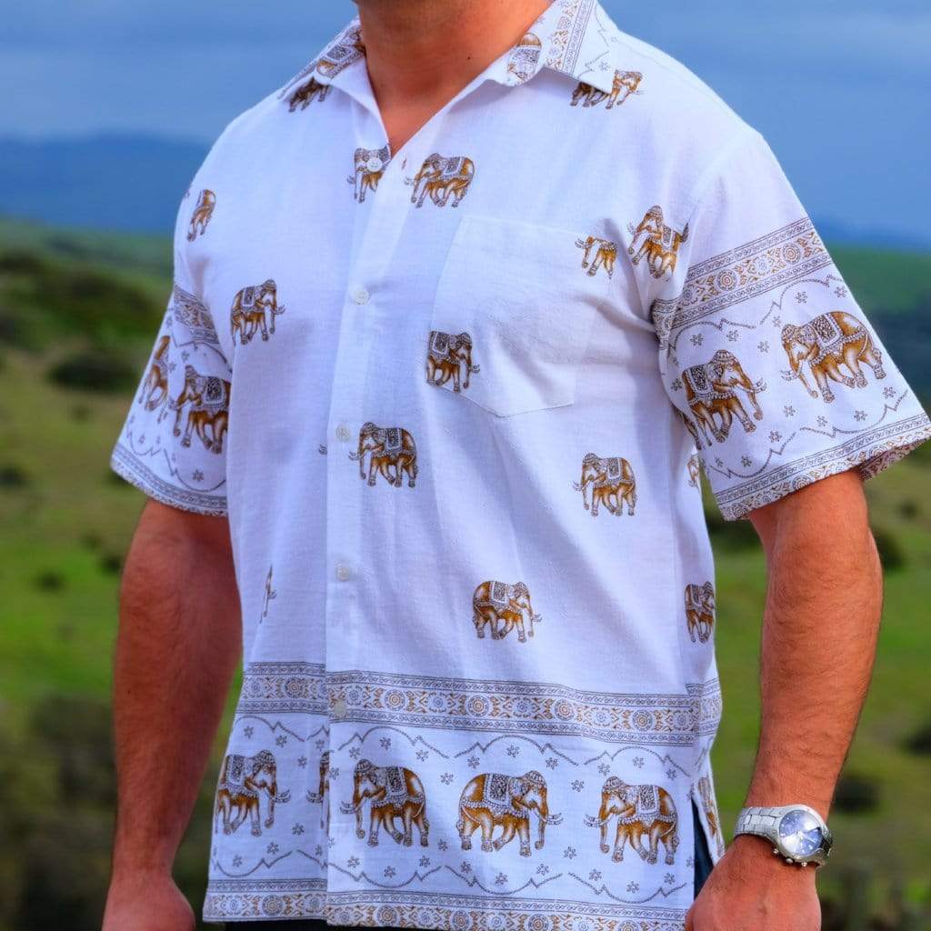 Original Elephant Shirt - Blue - Elephant Shirt Store